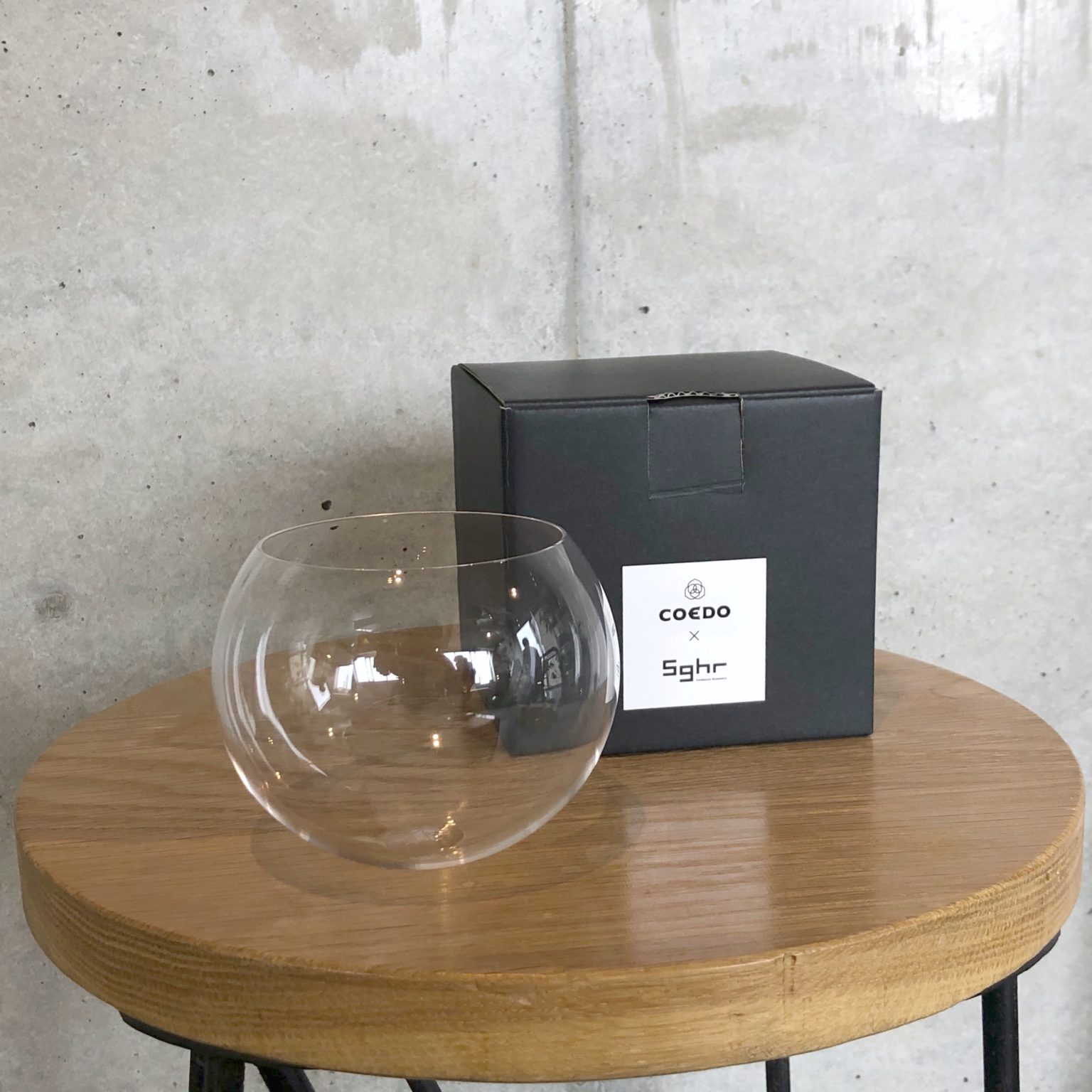 COEDO×Sghr | ビールグラス 330ml the beer su 素 [千葉] | afugi (オウギ) -日本製の生活雑貨を産地から届ける通販サイト-