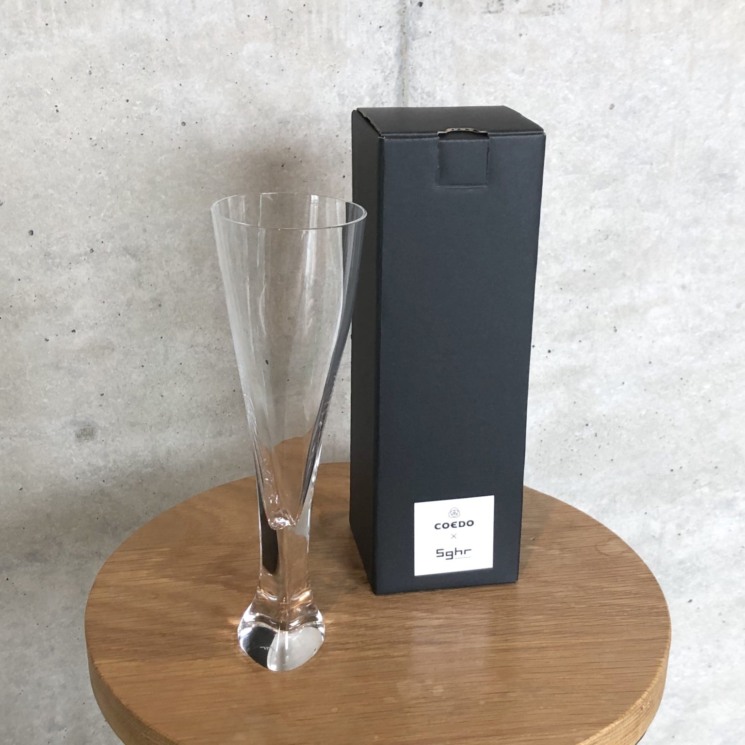 COEDO×Sghr | ビールグラス 110ml the beer haku ハク [千葉] | afugi (オウギ) -日本製の生活雑貨を産地から届ける通販サイト-