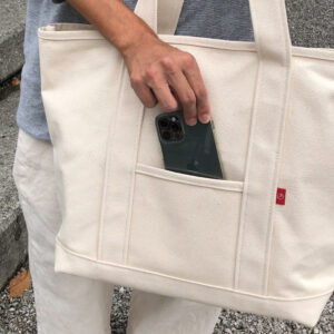 倉敷帆布 | 大容量ビッグトートバッグ XXL ファスナー付 6号帆布 [岡山] | afugi (オウギ) -日本製の生活雑貨を産地から届ける通販サイト-