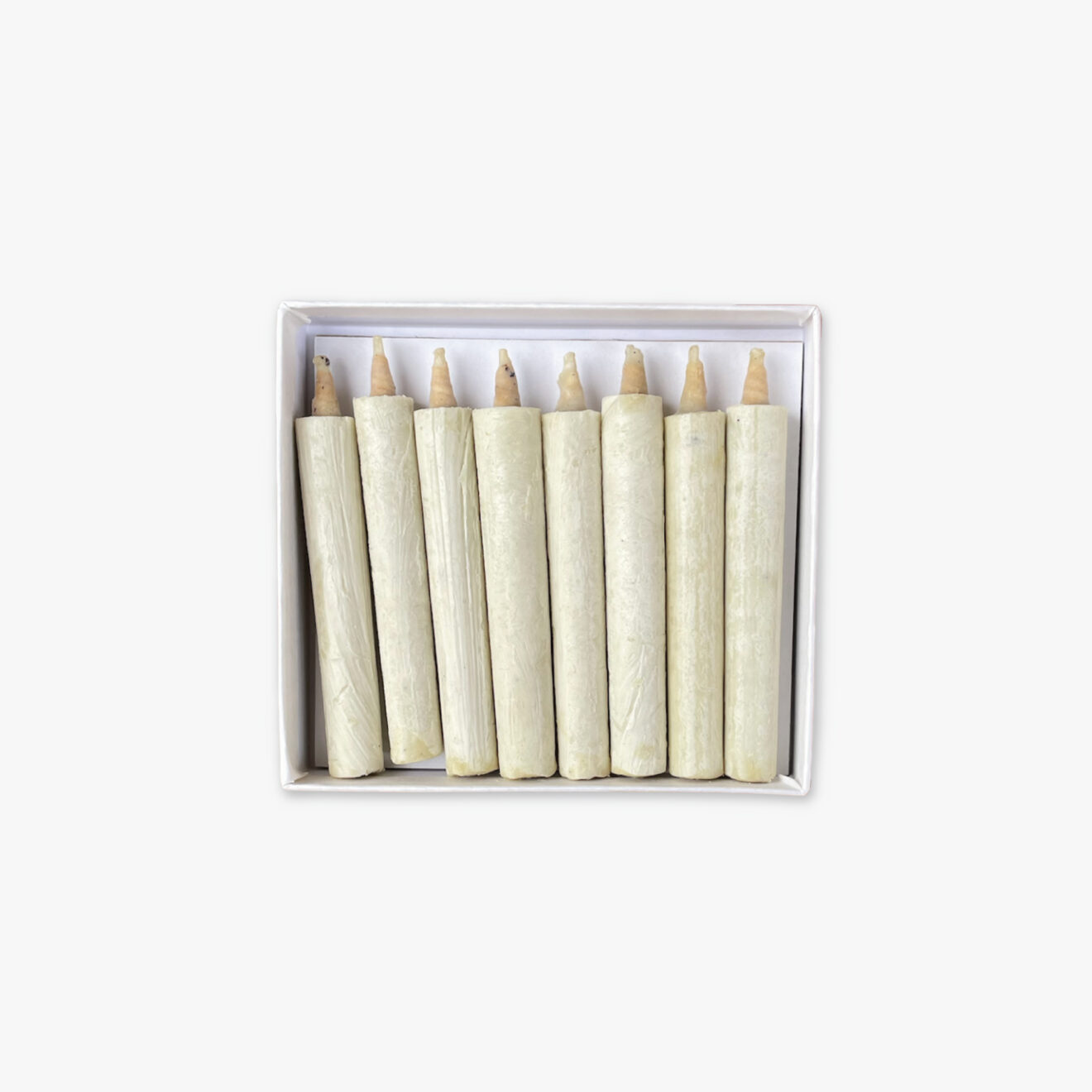 近江和ろうそく | ハゼのろうそく ハゼロウの和ろうそく (8本入) [滋賀] | afugi (オウギ) -日本製の生活雑貨を産地から届ける通販サイト-