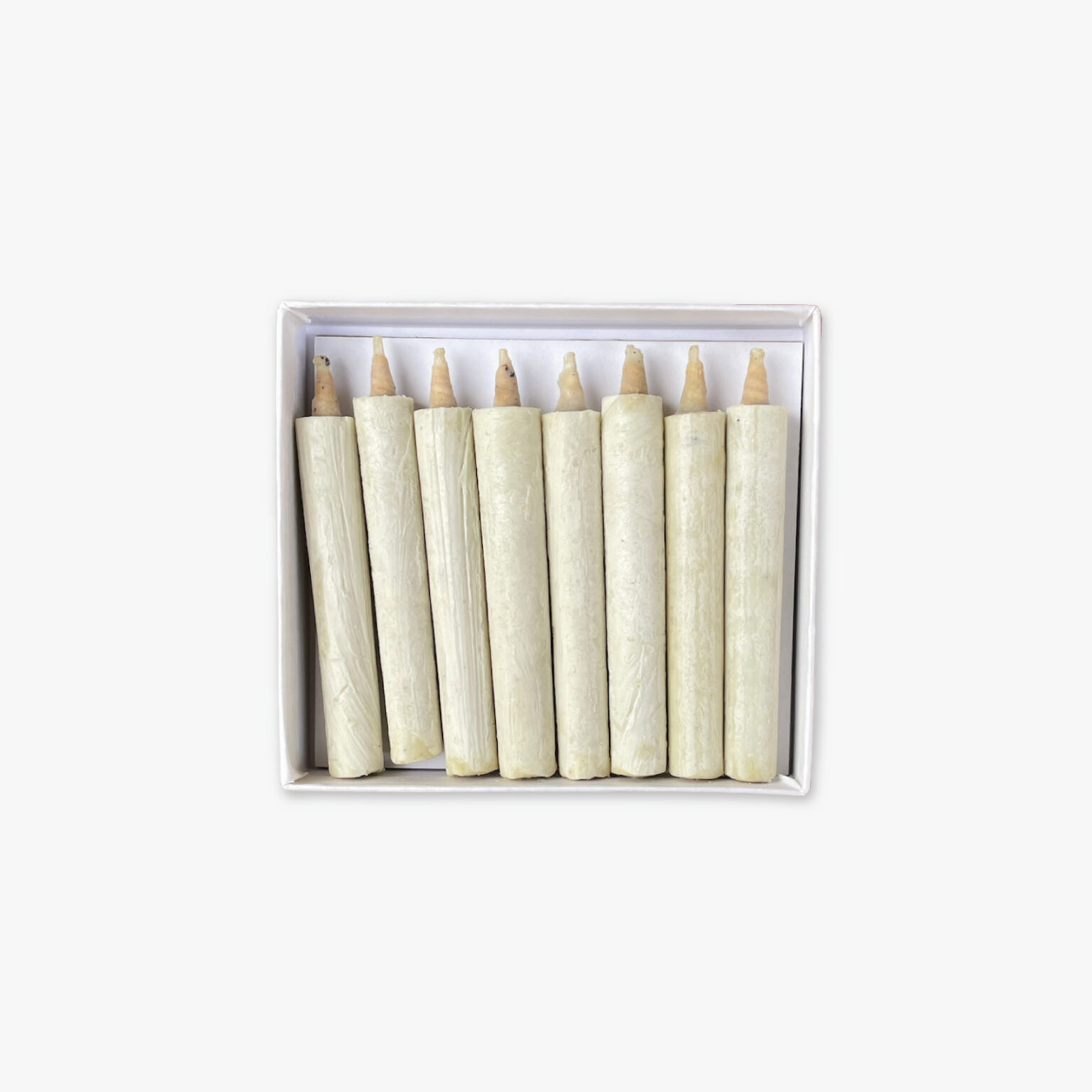 近江和ろうそく | ハゼのろうそく ハゼロウの和ろうそく (8本入) [滋賀] | afugi (オウギ) -日本製の生活雑貨を産地から届ける通販サイト-